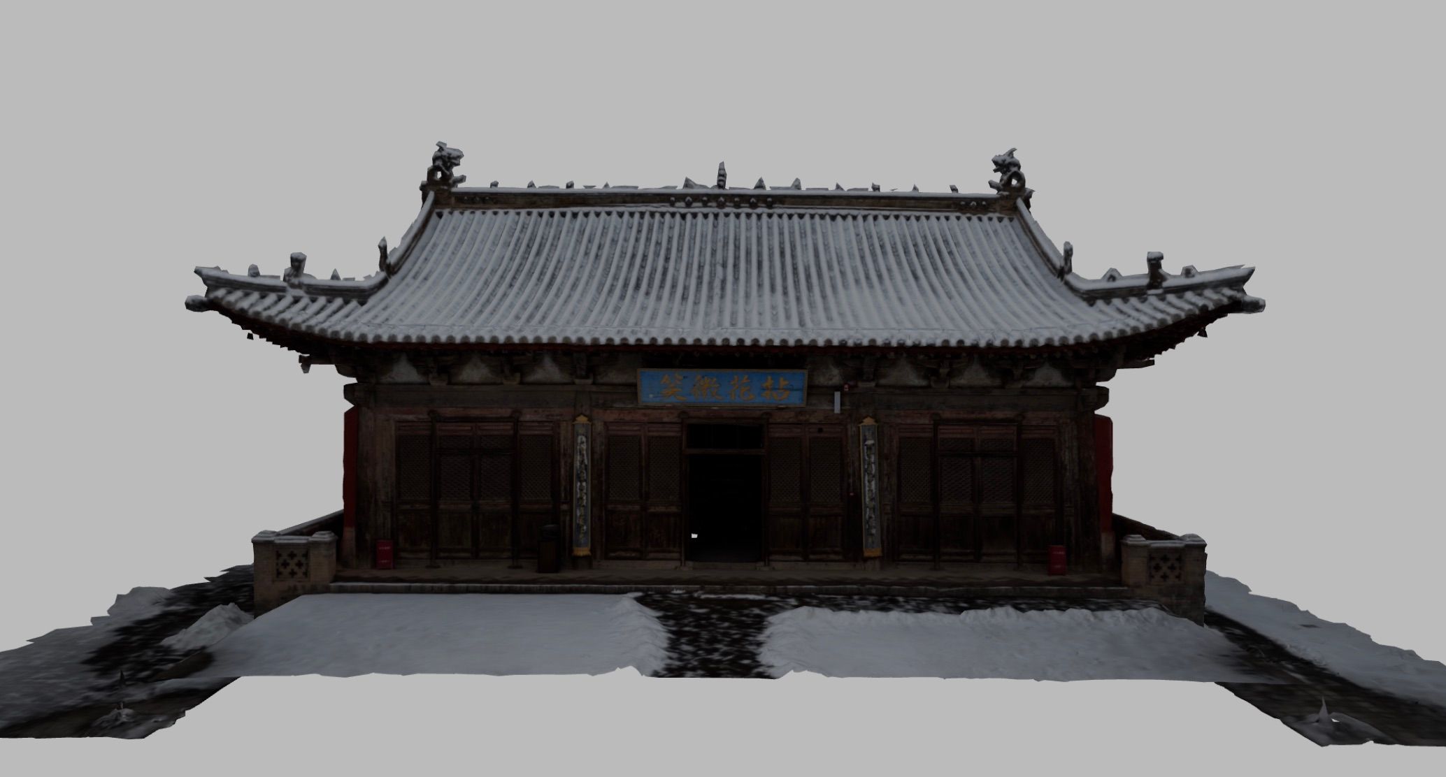 Shijia Monastery 3D Model | FUNES